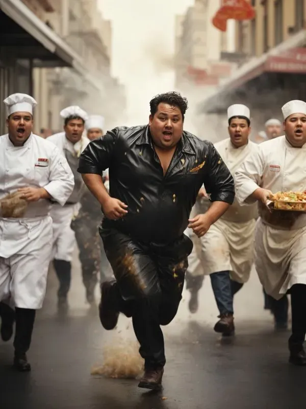 Realistic Running Away Leonardo Ai Prompt | PromptBase