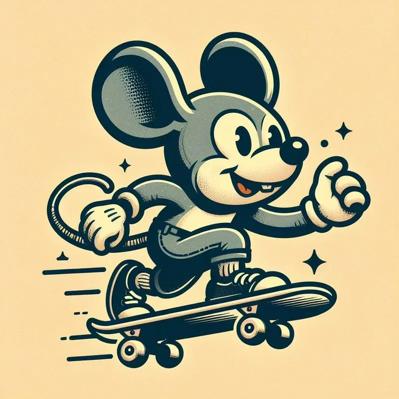 Retro Cartoon Mascot Designs DALL·E Prompt | PromptBase