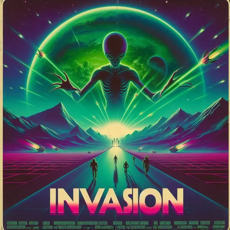 Retro Movie Posters DALL·E Prompt | PromptBase