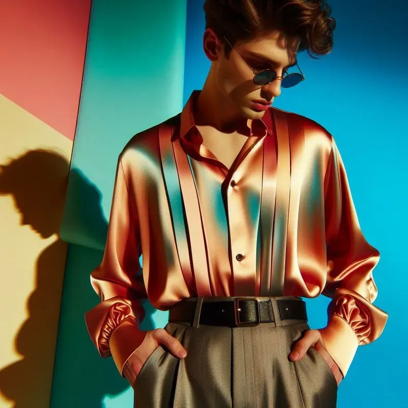 80s Fashion Editorial Kitsch Photographs DALL·E Prompt | PromptBase