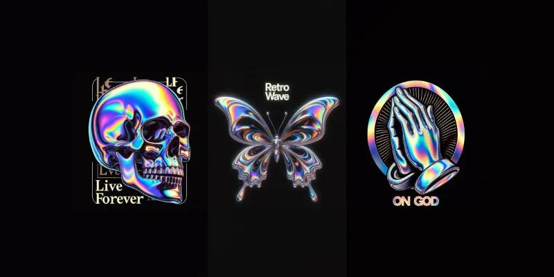 Y2k Tshirt Album Cover Designs DALL·E Prompt | PromptBase