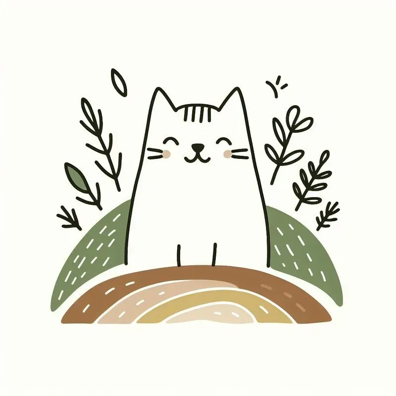 Cute Boho Hand Drawn Doodles DALL·E Prompt | PromptBase