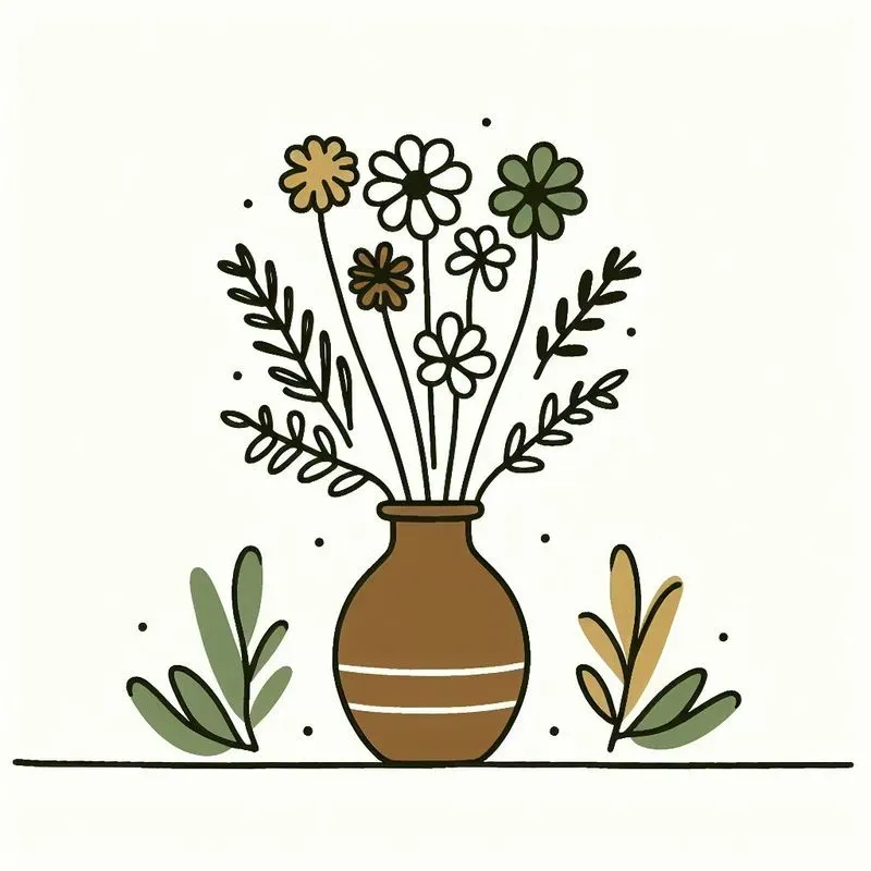 Cute Boho Hand Drawn Doodles DALL·E Prompt | PromptBase