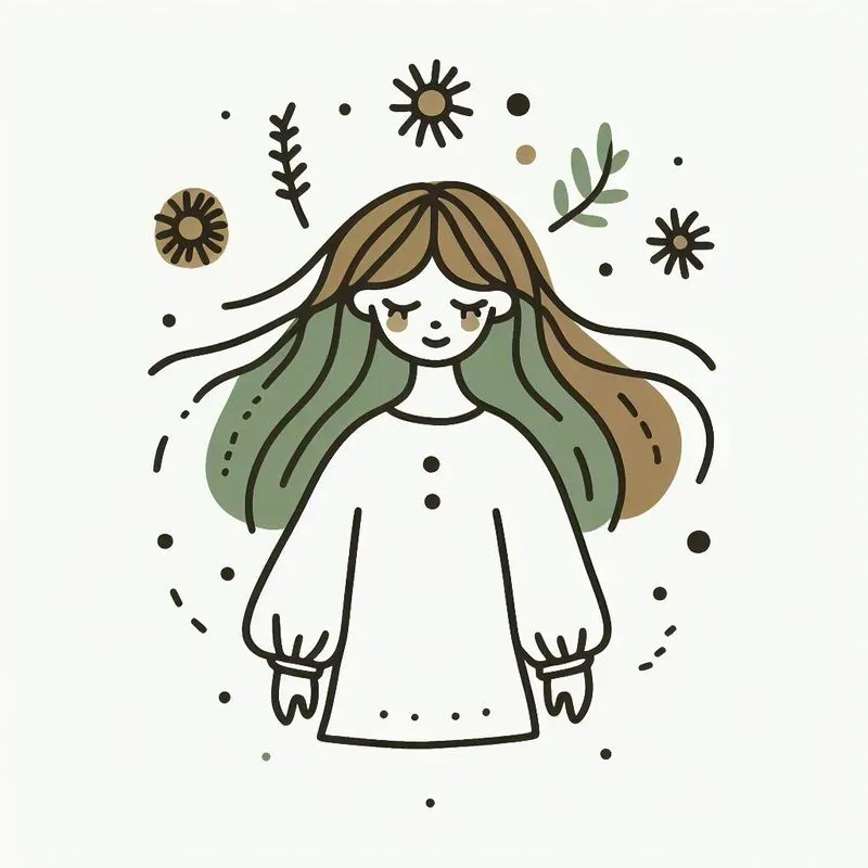 Cute Boho Hand Drawn Doodles DALL·E Prompt | PromptBase