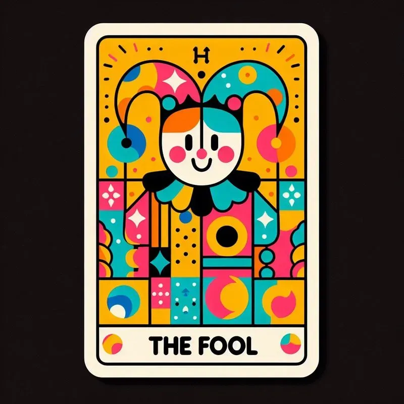 Cute Colorful Tarot Cards DALL·E Prompt | PromptBase