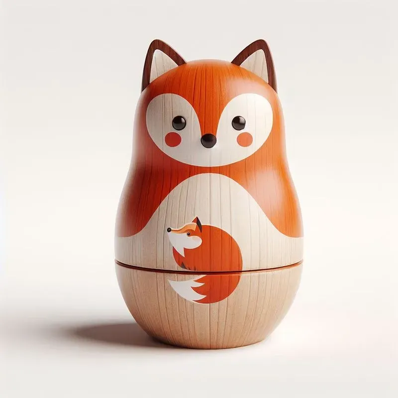 Cute Matryoshka Doll Animals DALL·E Prompt | PromptBase