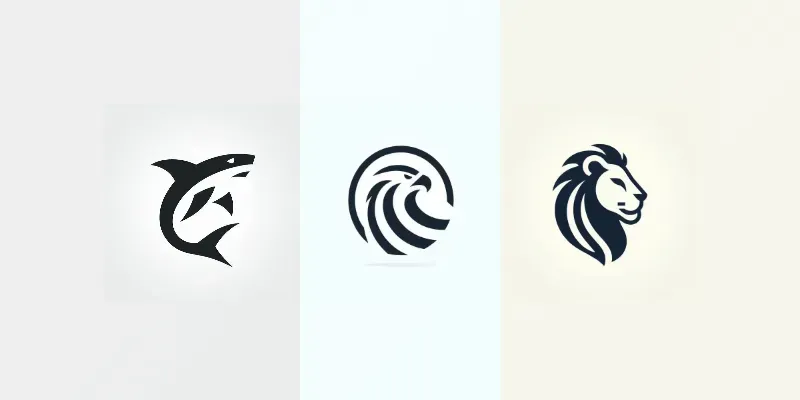 Cute Minimalist Vector Logos DALL·E Prompt | PromptBase