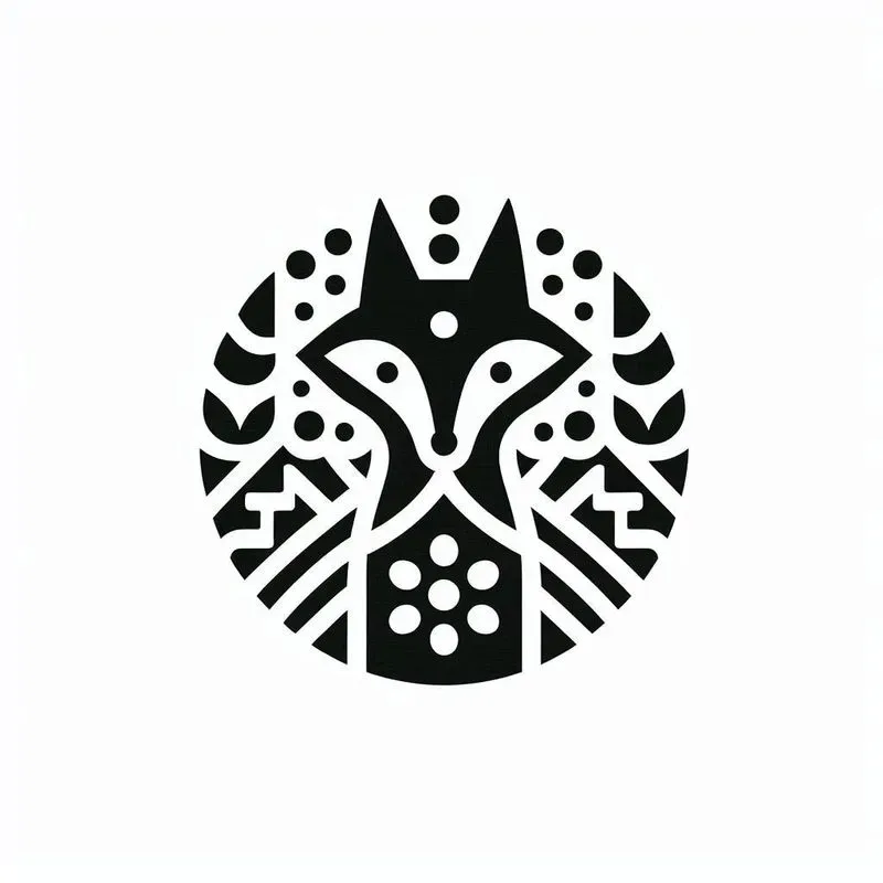 Scandinavian Folk Art Logos DALL·E Prompt | PromptBase