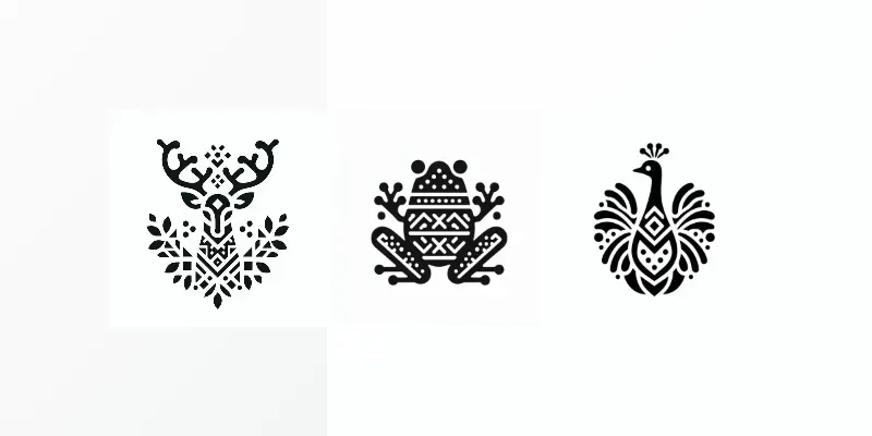 Scandinavian Folk Art Logos DALL·E Prompt | PromptBase