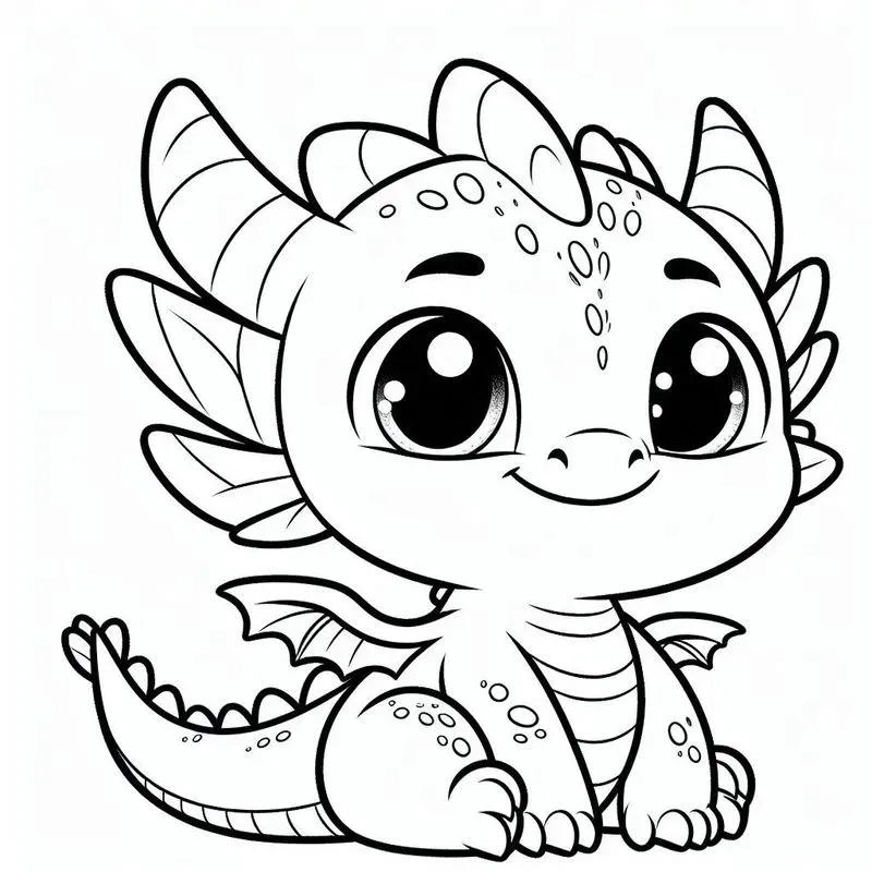 Cute Kids Coloring Book Pages DALL·E Prompt | PromptBase