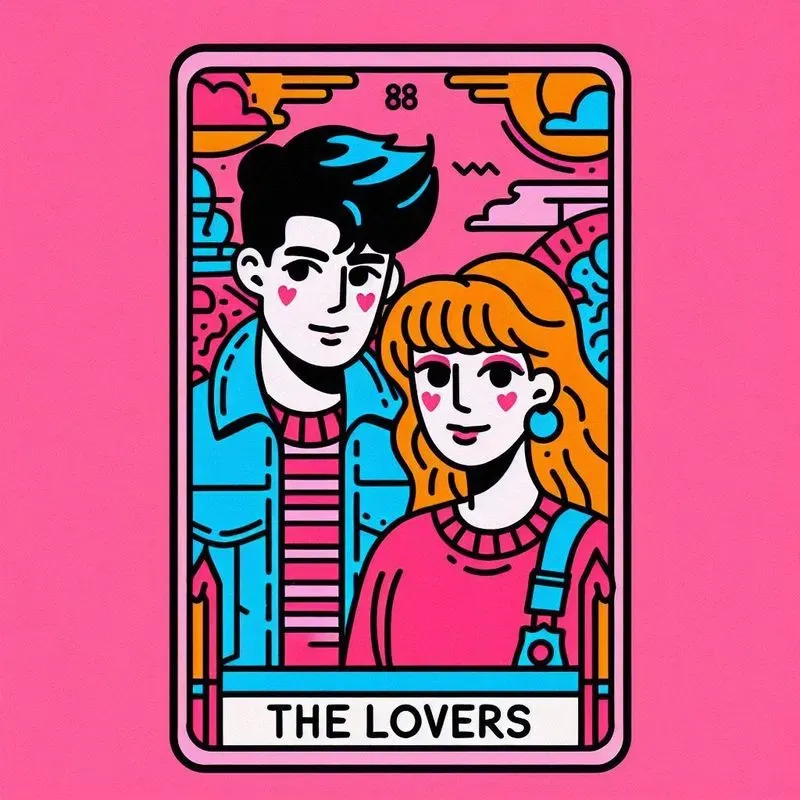 Fun Colorful Tarot Cards DALL·E Prompt | PromptBase