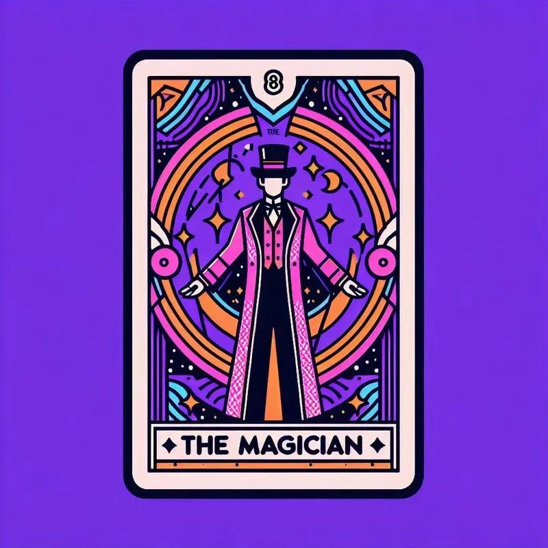 Fun Colorful Tarot Cards DALL·E Prompt | PromptBase
