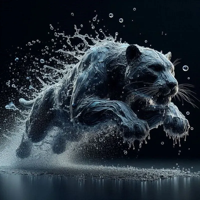 Dynamic Water Splash Actions DALL·E Prompt | PromptBase