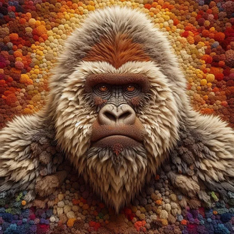 Surreal Fur Animal Mosaics DALL·E Prompt | PromptBase