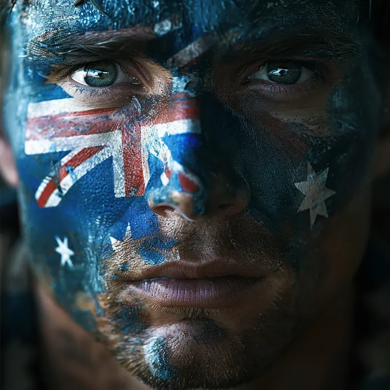 Country Flags As Face Paints Midjourney Prompt | PromptBase