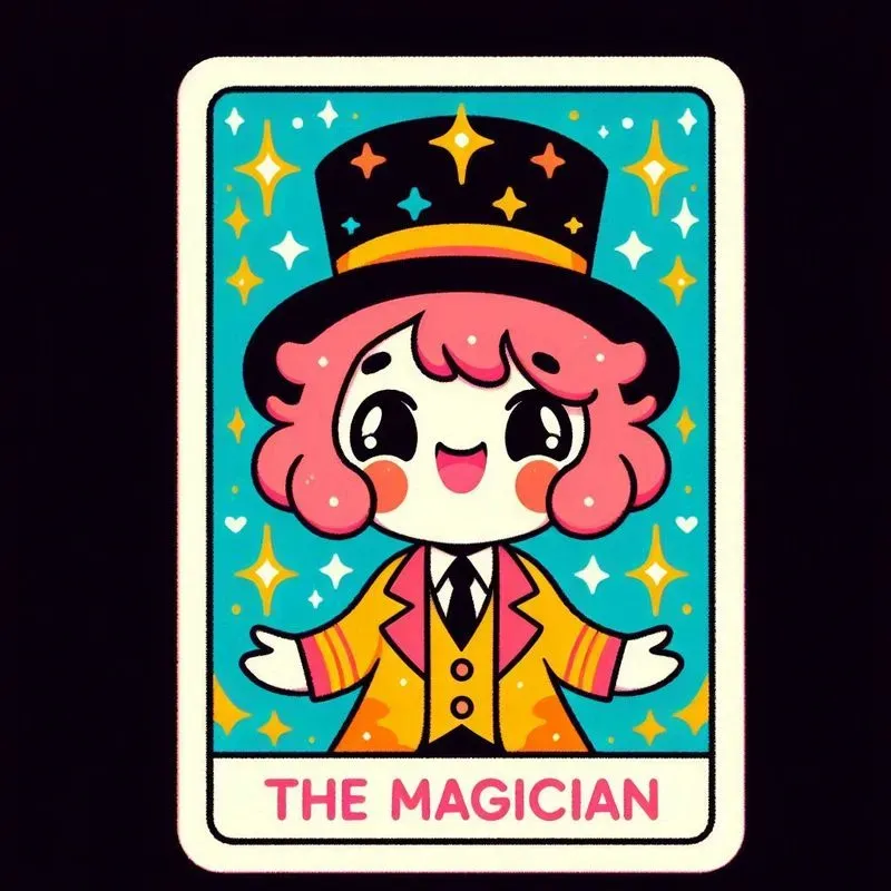 Cute Chibi Tarot Cards DALL·E Prompt | PromptBase