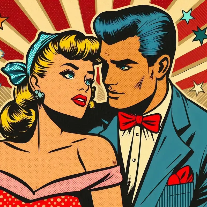 Cool Retro Pop Art Posters DALL·E Prompt | PromptBase
