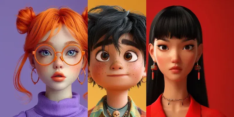 3D Cartoon Avatar Profile Pics Midjourney Prompt | PromptBase