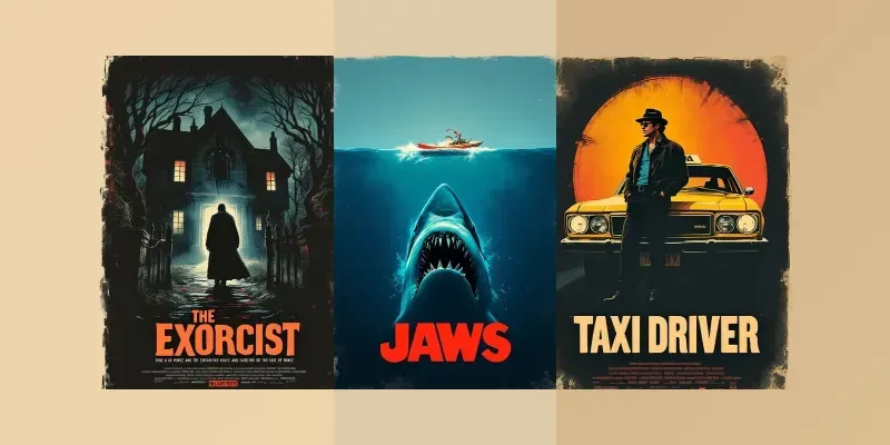 Vintage 70s Movie Posters Generator App | PromptBase