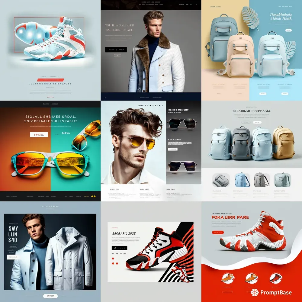 Banners For Online Shops Midjourney Prompt | PromptBase