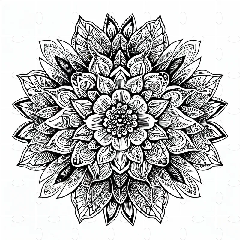 Mandalas Midjourney Prompt | PromptBase