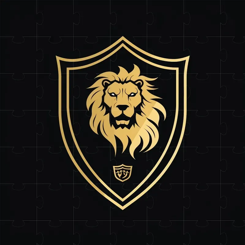 Modern Crest Badge Logos Midjourney Prompt | PromptBase