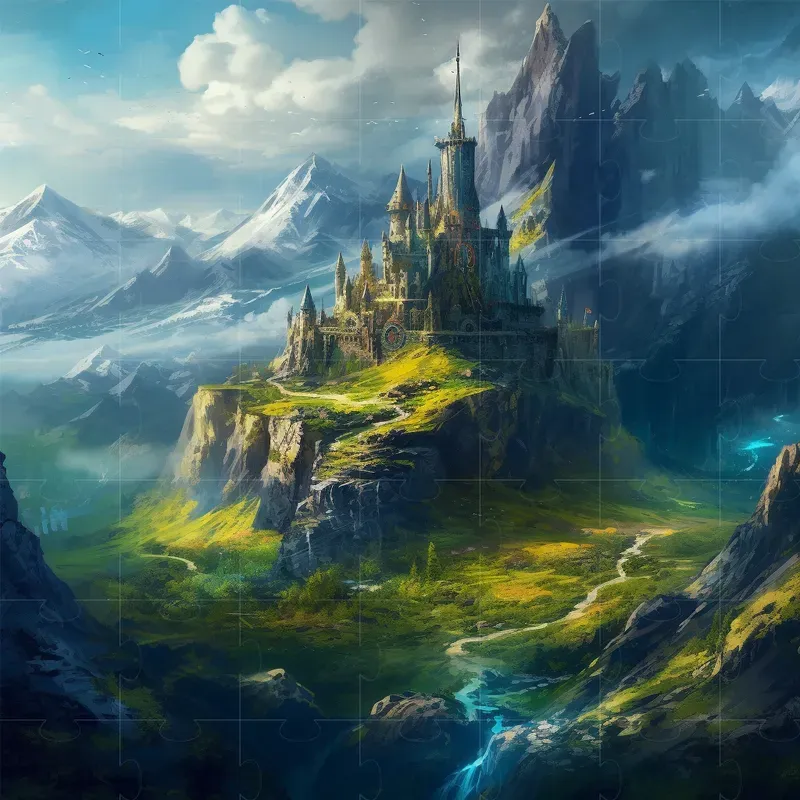 Magical Medieval Art Midjourney Prompt | PromptBase