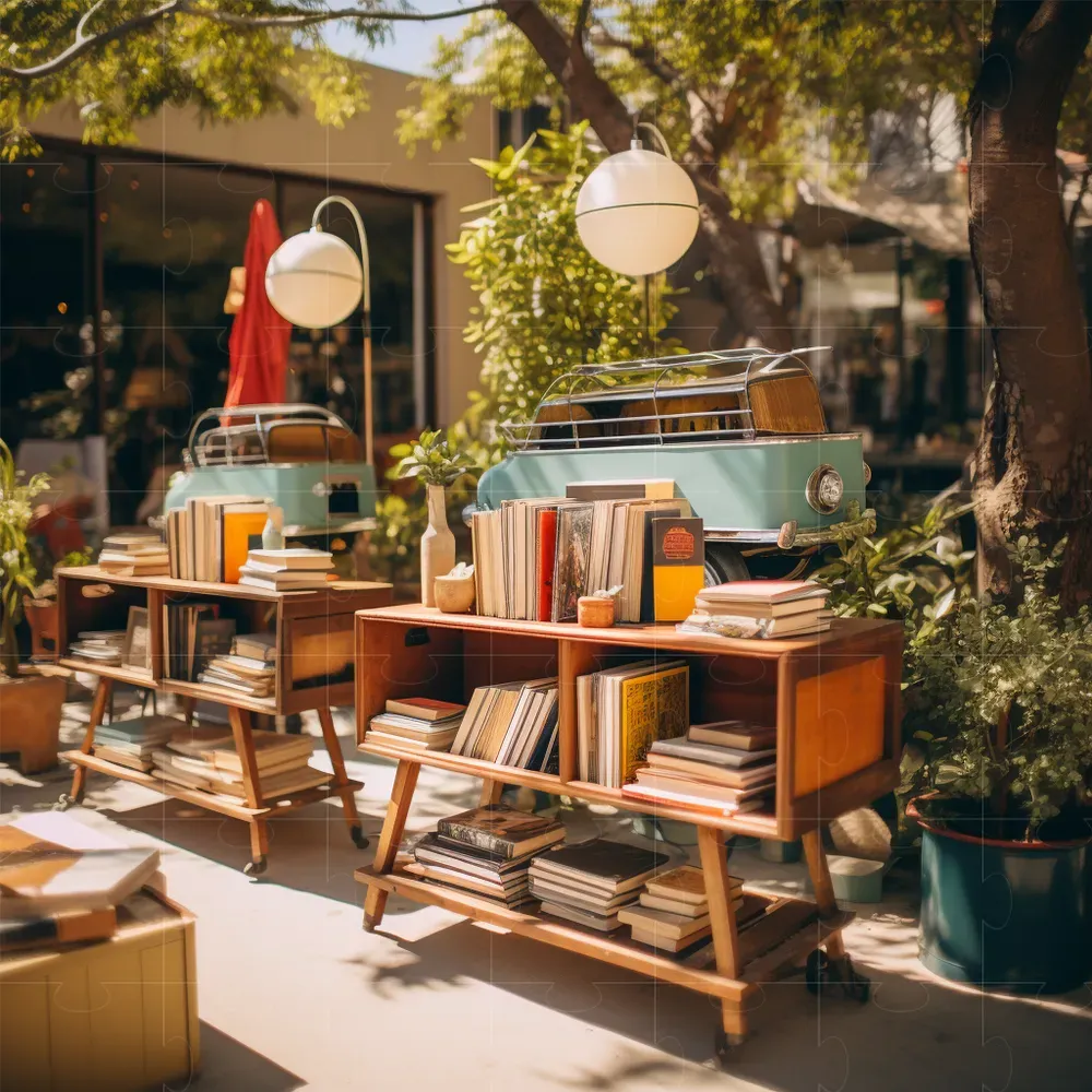 Retro Popup Shops Midjourney Prompt | PromptBase