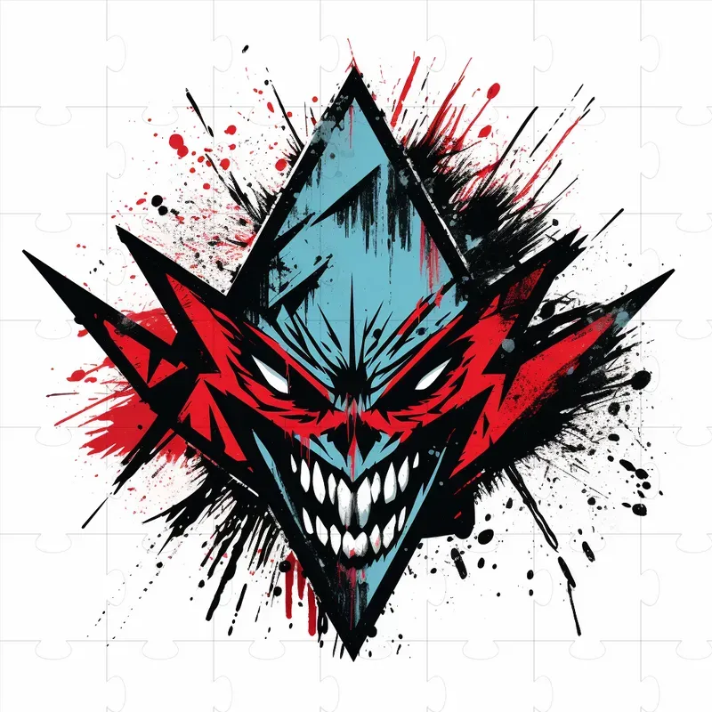 Punk Wave Logos Midjourney Prompt | PromptBase