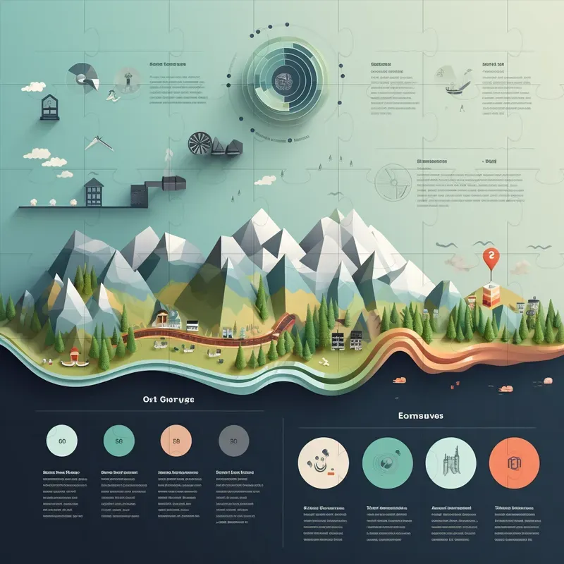 Infographic Mockup Midjourney Prompt | PromptBase
