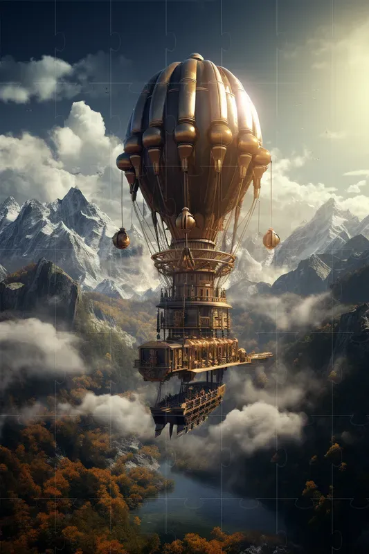 Realistic Steampunk Posters Midjourney Prompt | PromptBase