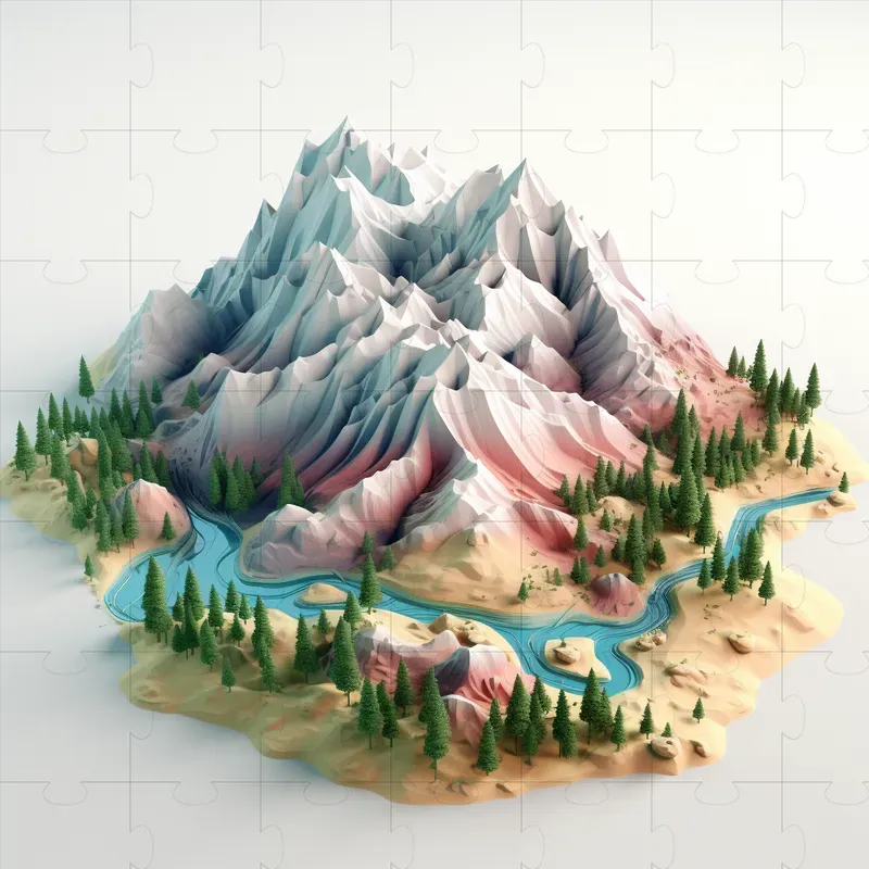 3D Isometric Scenes Midjourney Prompt | PromptBase
