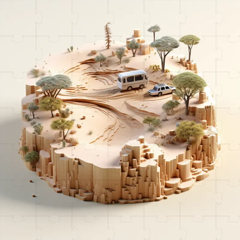 3D Isometric Scenes Midjourney Prompt | PromptBase