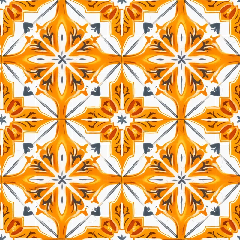 Azulejos Patterns Midjourney Prompt | PromptBase