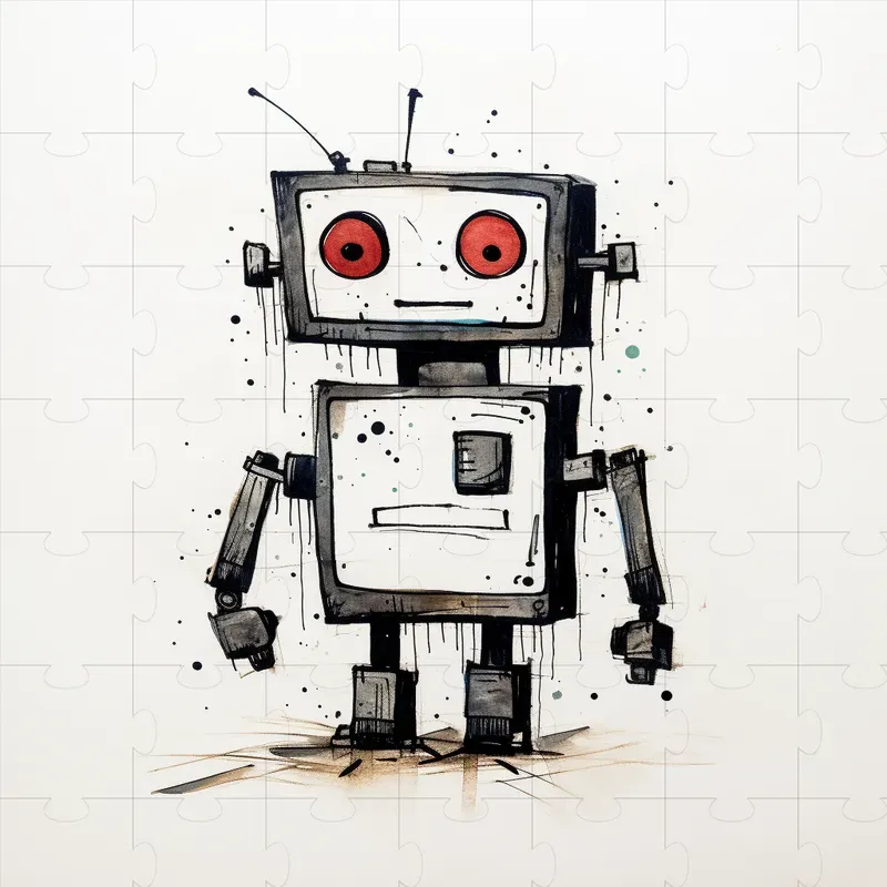 Chinese Ink Cartoons Midjourney Prompt | PromptBase