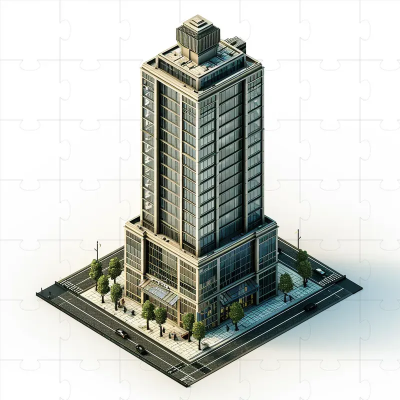 3D Buildings Game Assets Midjourney Prompt | PromptBase