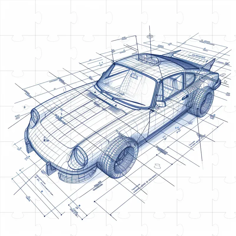 Technical Blueprints Midjourney Prompt | PromptBase