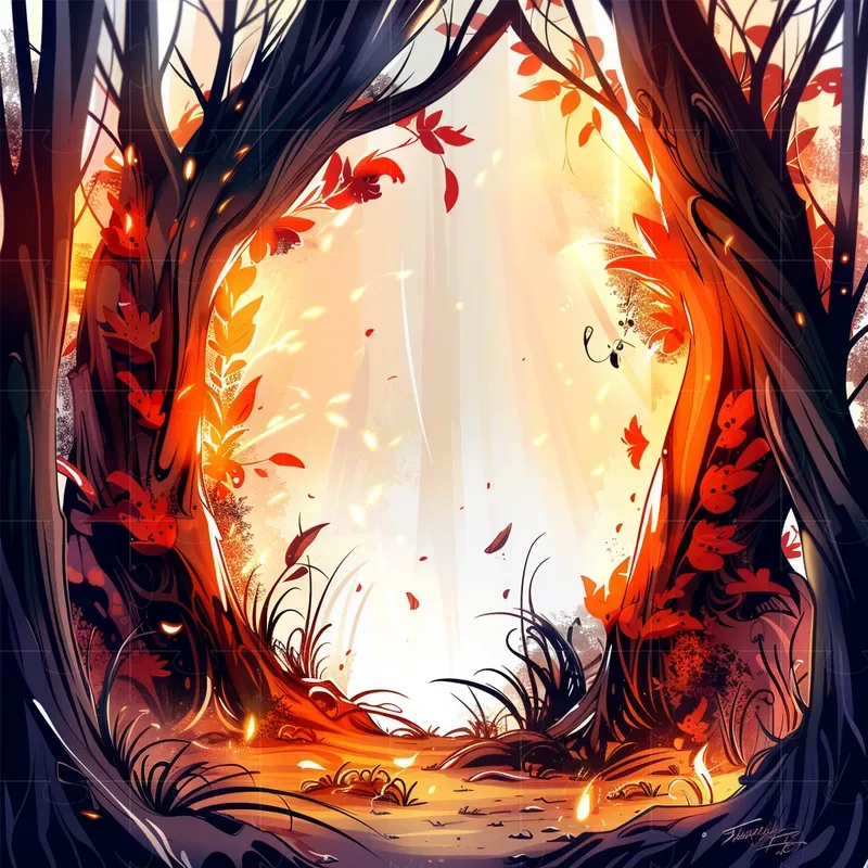 Fiery Fantasies Midjourney Prompt | PromptBase