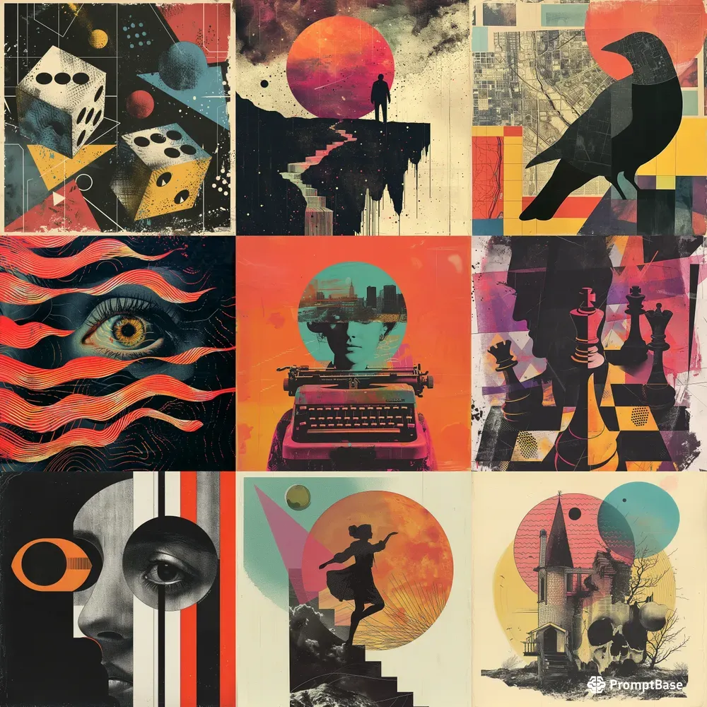 Peculiar Collotype Art Midjourney Prompt | PromptBase