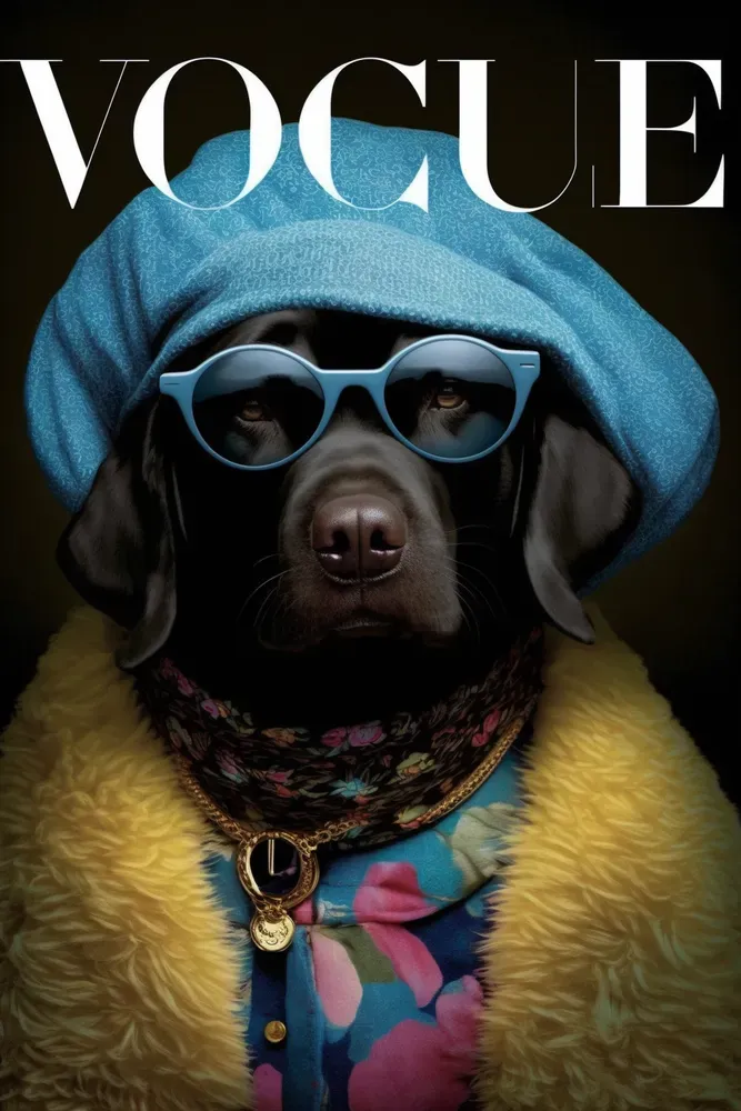 Animals Featured On Vogue Covers Midjourney Prompt | PromptBase