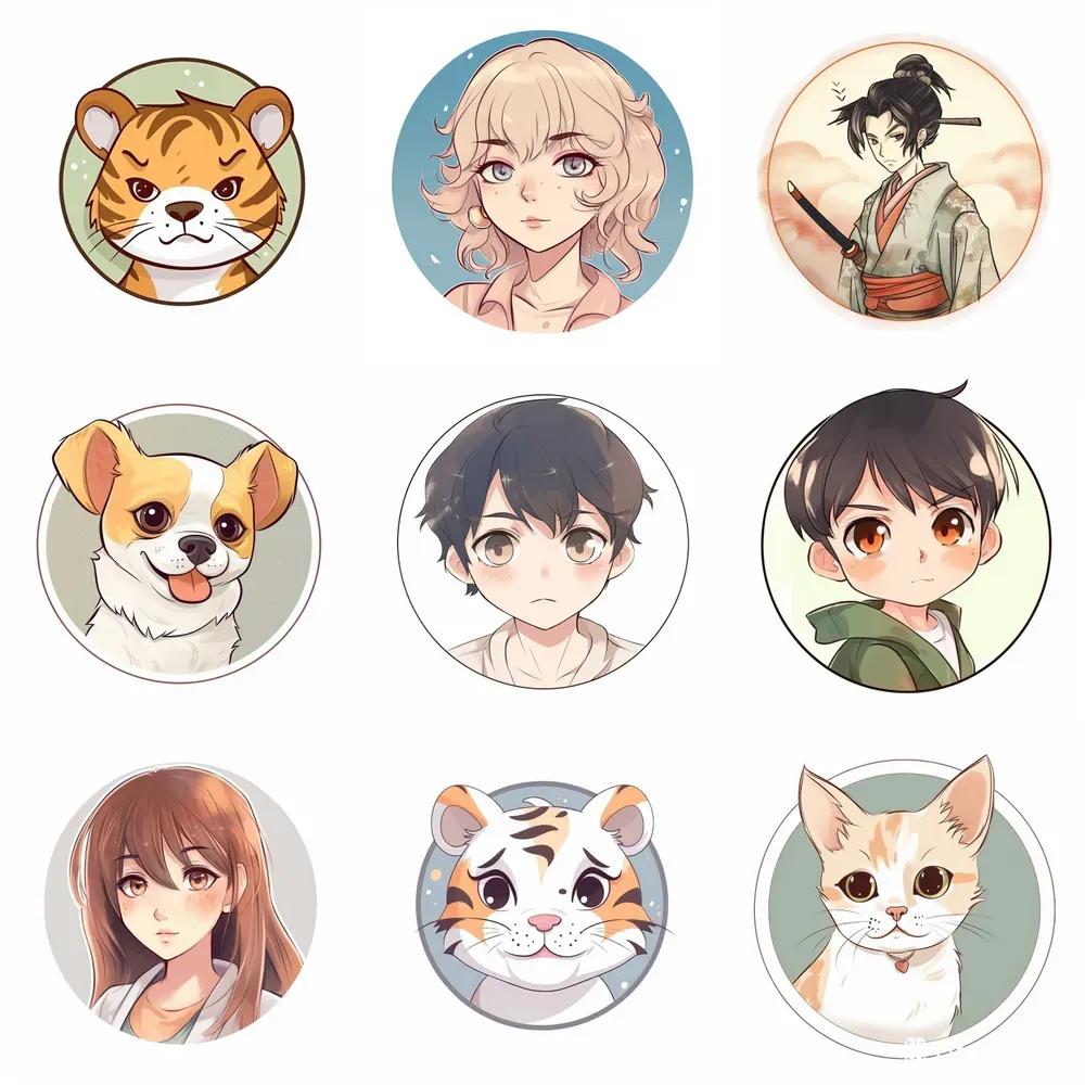 Cute Images For Your Avatars Midjourney Prompt | PromptBase