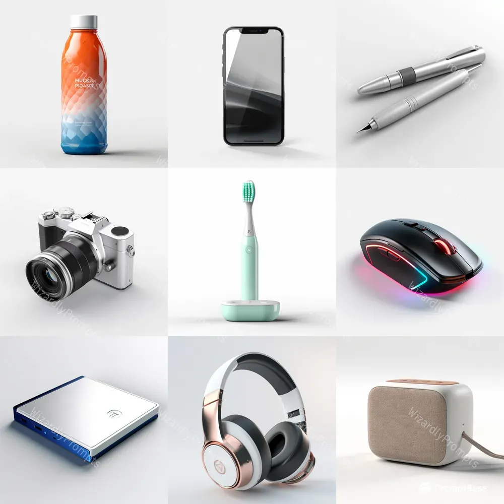 Realistic 3D Product Mockups Midjourney Prompt | PromptBase