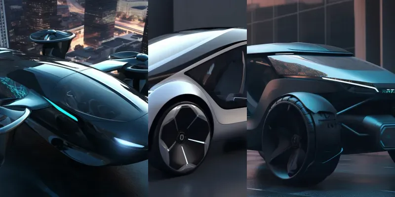 E Mobility Future Vehicles Midjourney Prompt | PromptBase