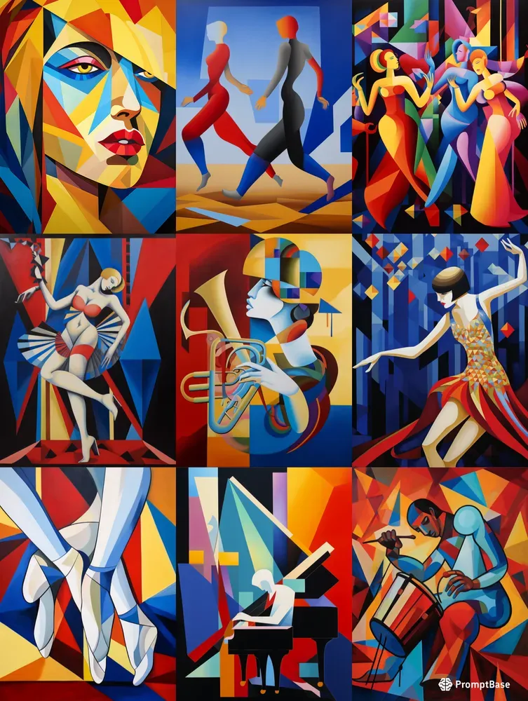 Abstract Musicals Midjourney Prompt | PromptBase