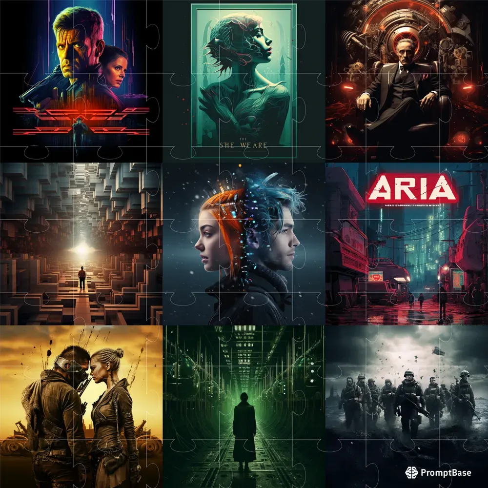 Creative Movie Poster Concepts Midjourney Prompt | PromptBase