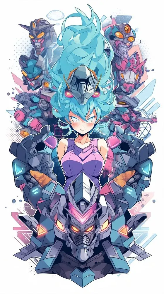 Mechanical Style Character Designs Midjourney Prompt | PromptBase