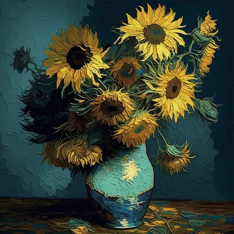 Make Van Gogh Artworks Midjourney Prompt | PromptBase