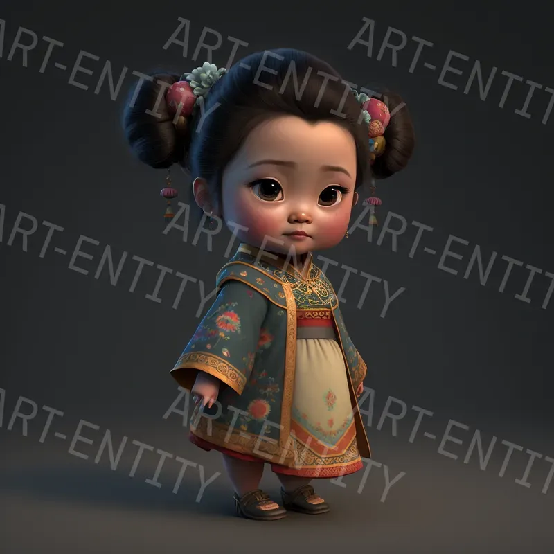 Pixar Chibi Characters Midjourney Prompt | PromptBase