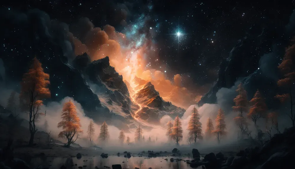 Starscape Wallpapers Midjourney Prompt | PromptBase