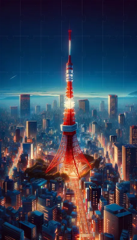 Anime Iconic Landmark Phone Wallpapers DALL·E Prompt | PromptBase
